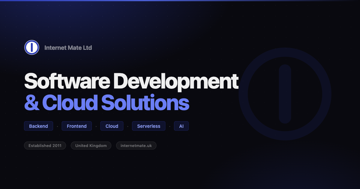 Internet Mate Ltd | Software Development, Cloud Solutions & Automation